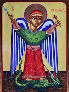 Coptic Icons Angels ICONOSTASIS — George Makary Coptic Icons